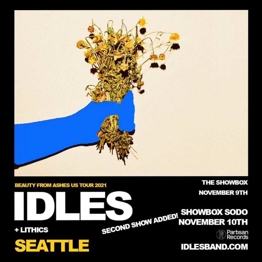 Event Idles - 10/11/2021 - Seattle - Showbox Sodo - United States