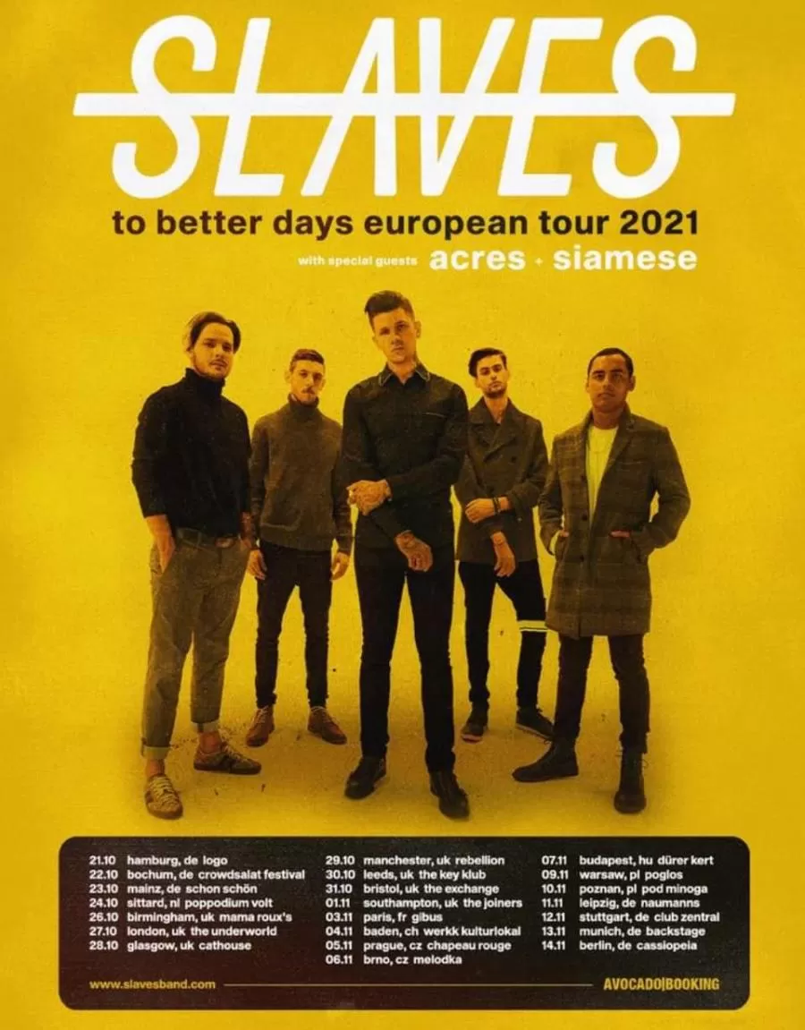 Concert Slaves - 03/11/2021 - Paris - Gibus live - France