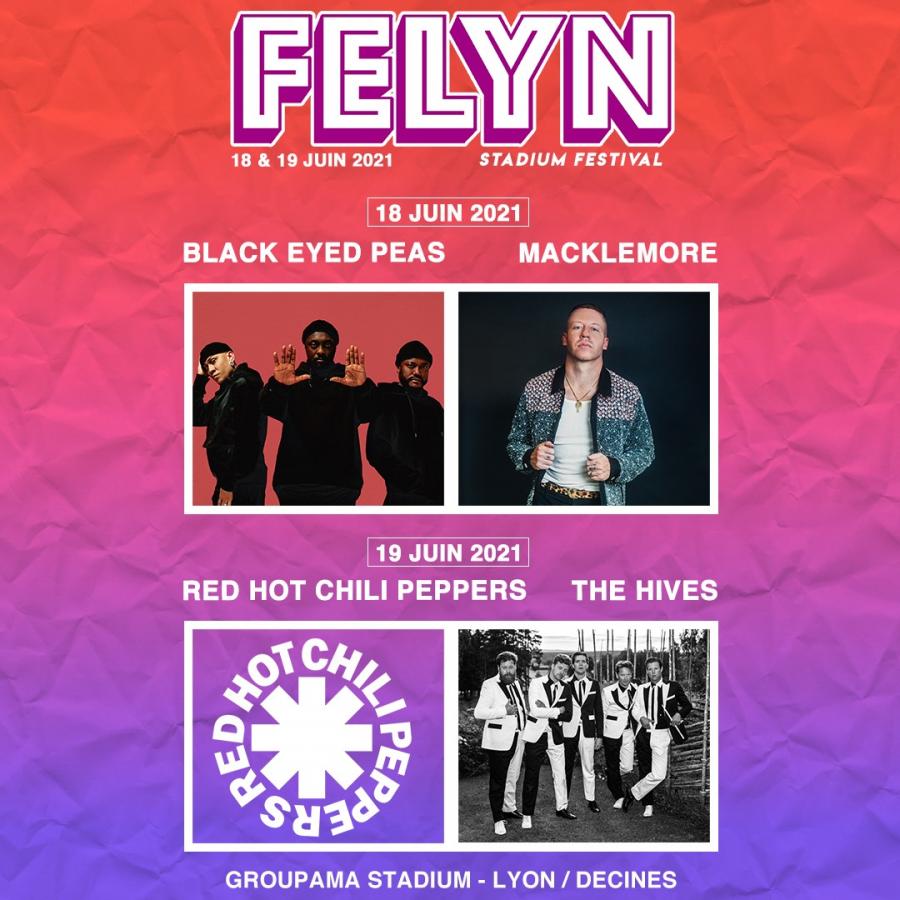 Felyn Stadium Festival 2021 - 18/06/2021 (2 days) - Lyon (Décines ...