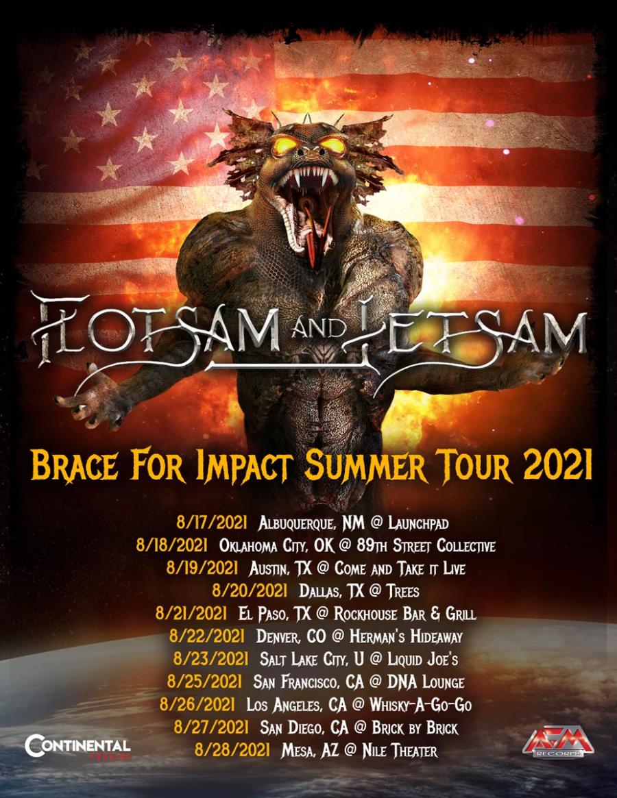 Event Flotsam & Jetsam - 22/08/2021 - Denver - Herman's Hideaway ...