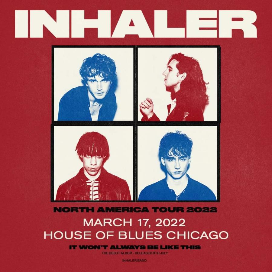 Event Inhaler - 17/03/2022 - Chicago - House of Blues - United States