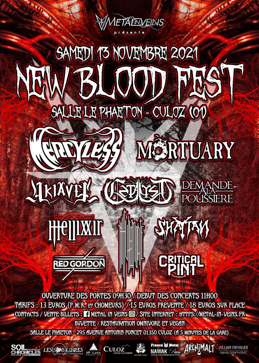 New Blood Fest 2021 - 13/11/2021 - Culoz - France