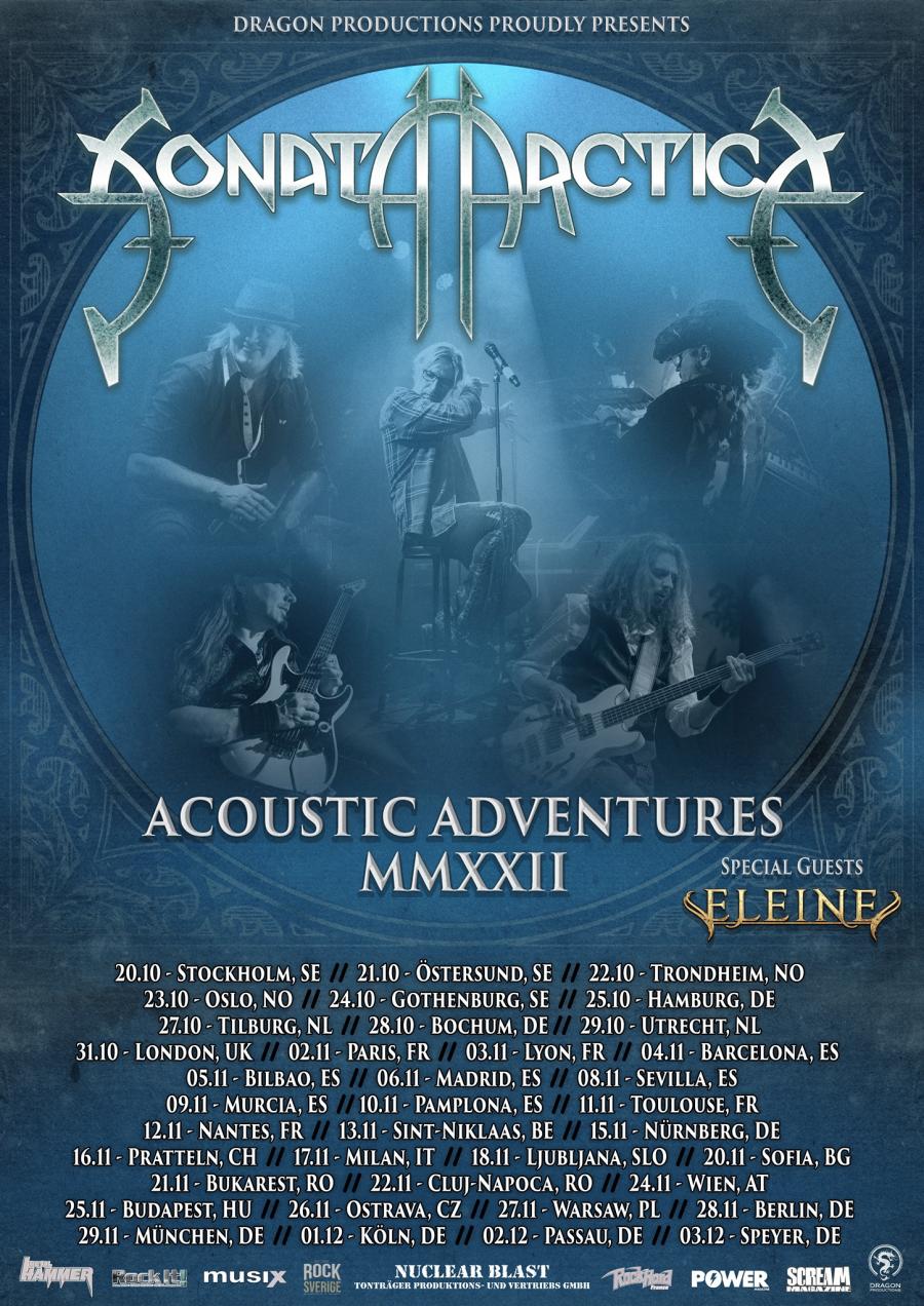 Concert Sonata Arctica - 03/11/2022 - Villeurbanne - CCO - France