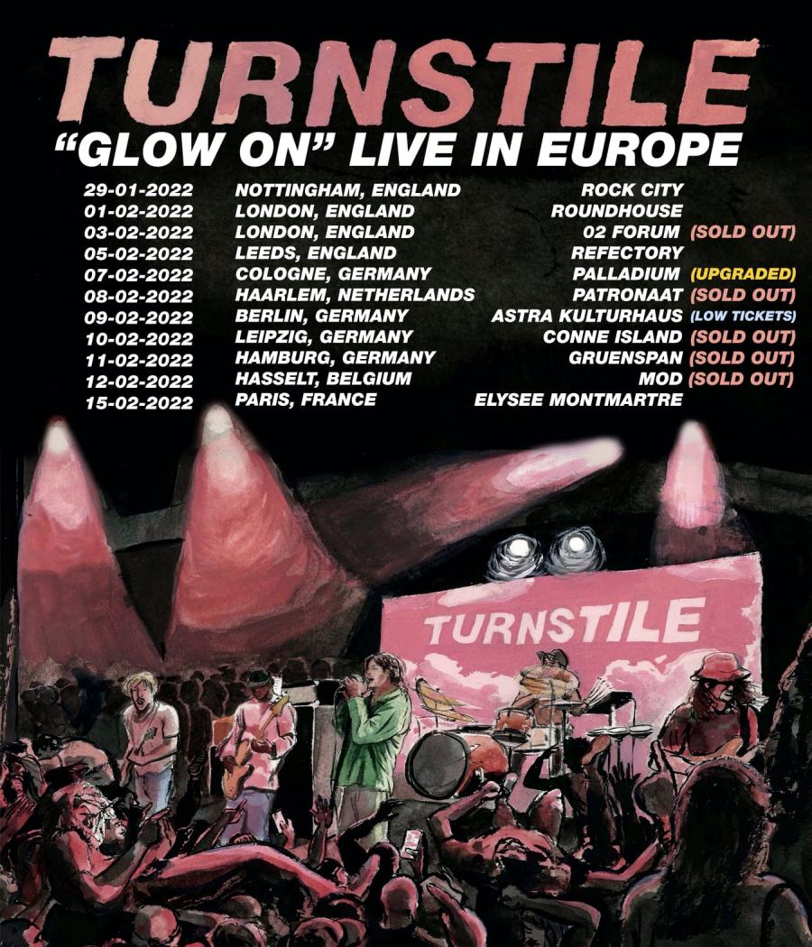 Event Turnstile - 10/02/2022 - Leipzig - Conne Island - Germany