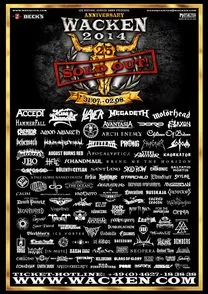 Wacken Open Air 2014 - 31/07/2014 (3 jours) - Wacken - Allemagne