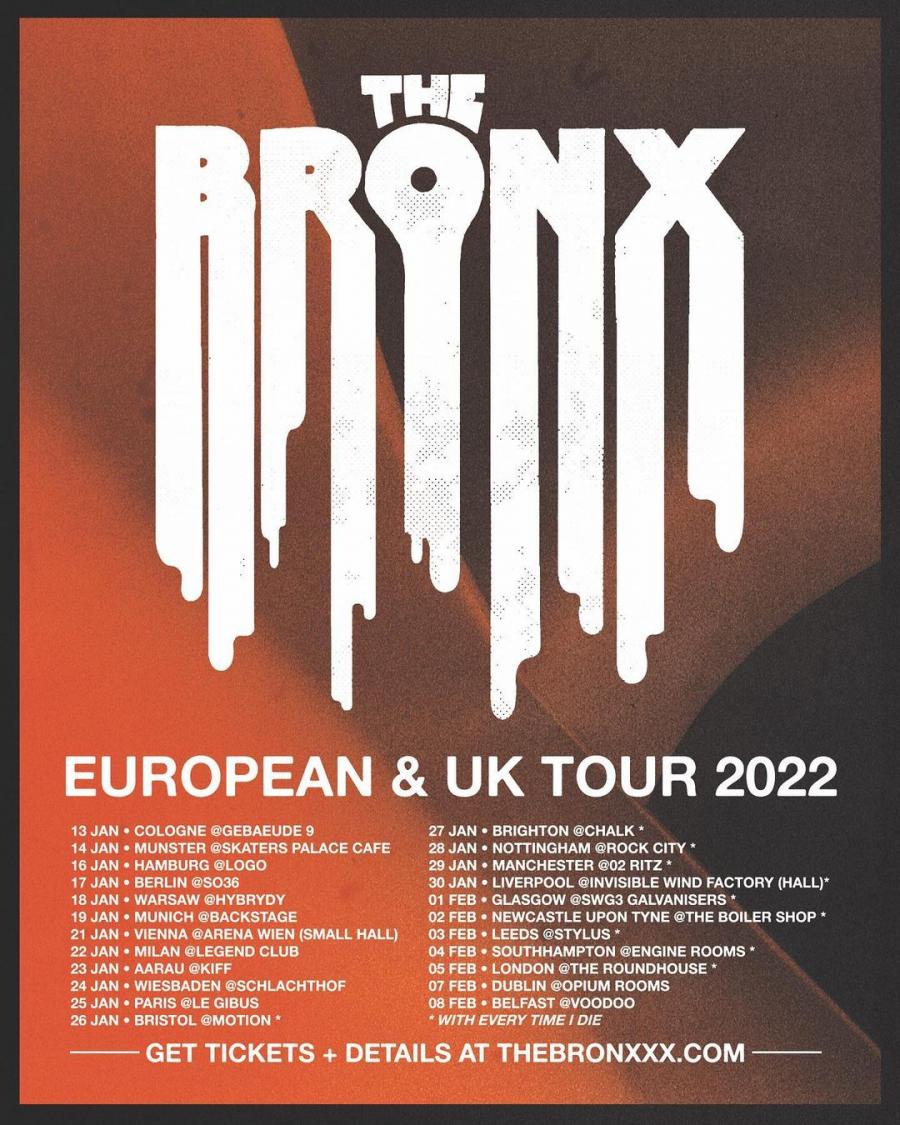 Event The Bronx - 25/01/2022 - Paris - Gibus live - France