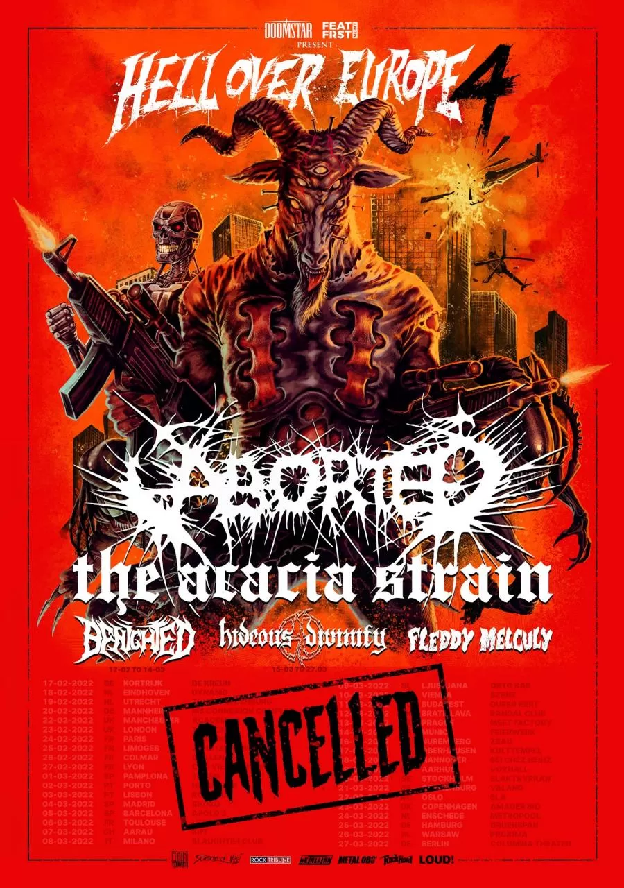 Concert Aborted - 25/02/2022 - Limoges - CC J Lennon - France