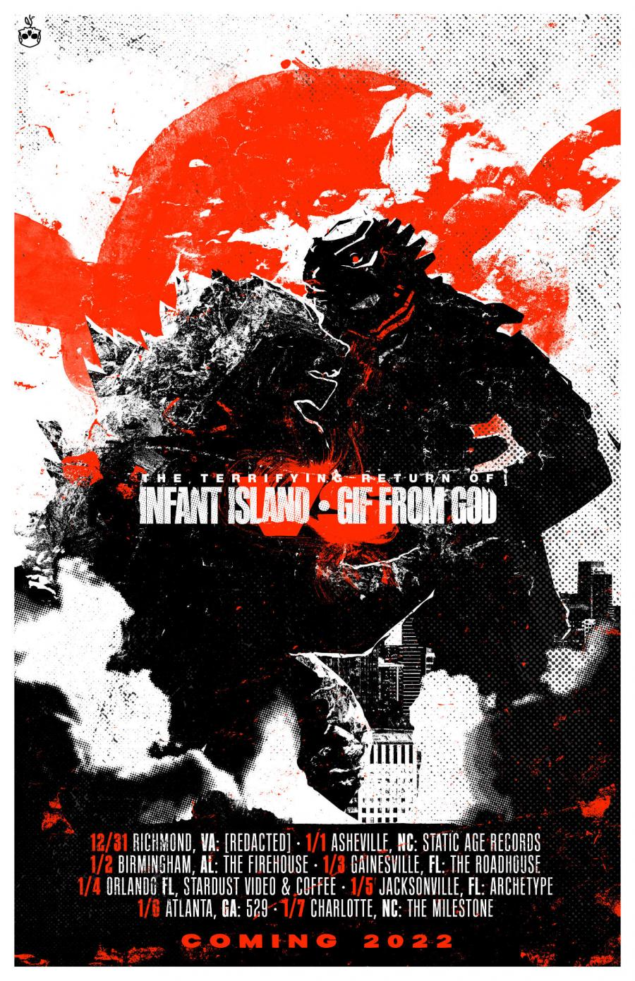 Infant Island + .Gif From God - 07/01/2022 - Charlotte - The Milestone ...