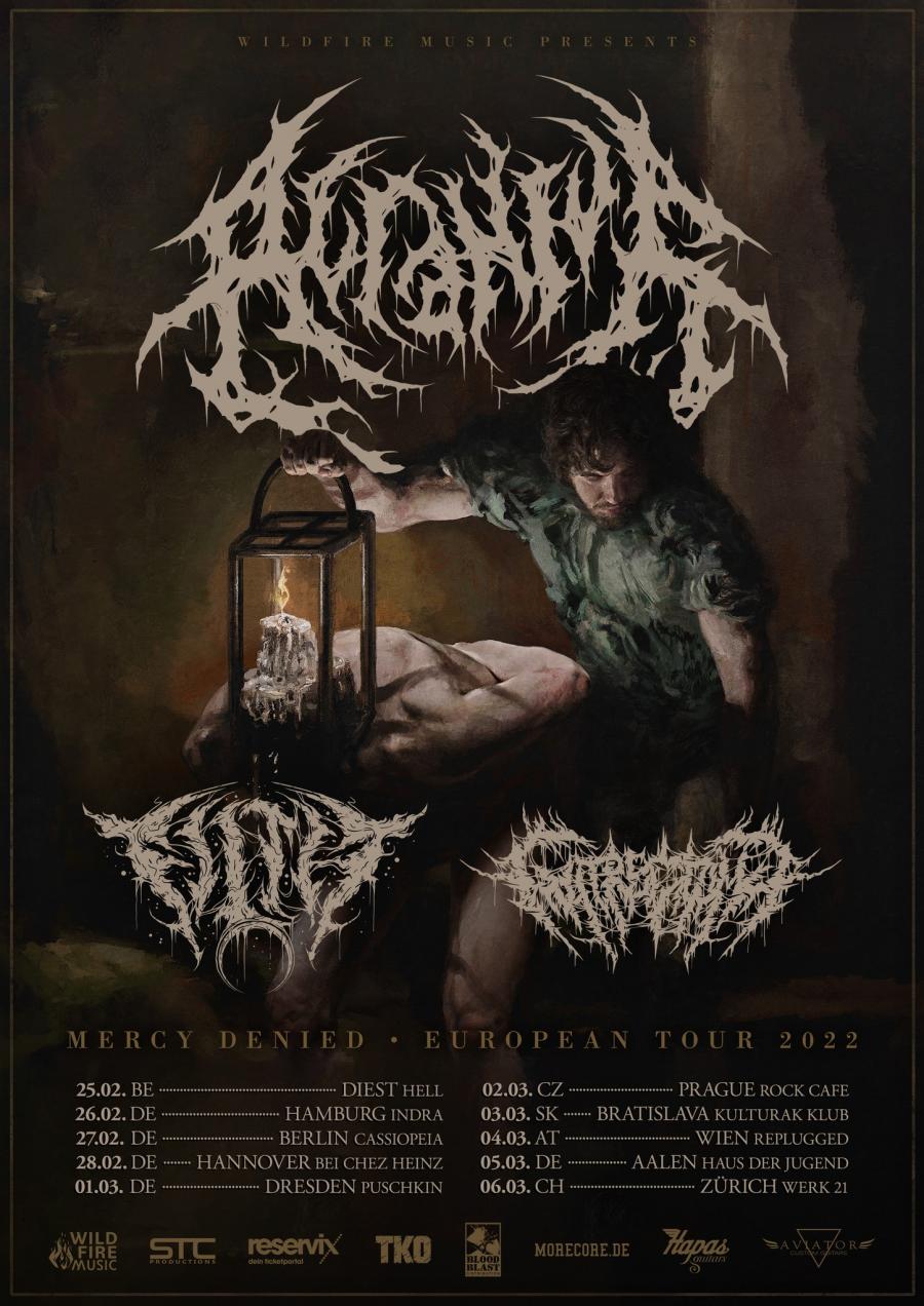 Acranius - European Tour 2022 - 02/03/2022 - Prague - Rock Cafe - Czechia