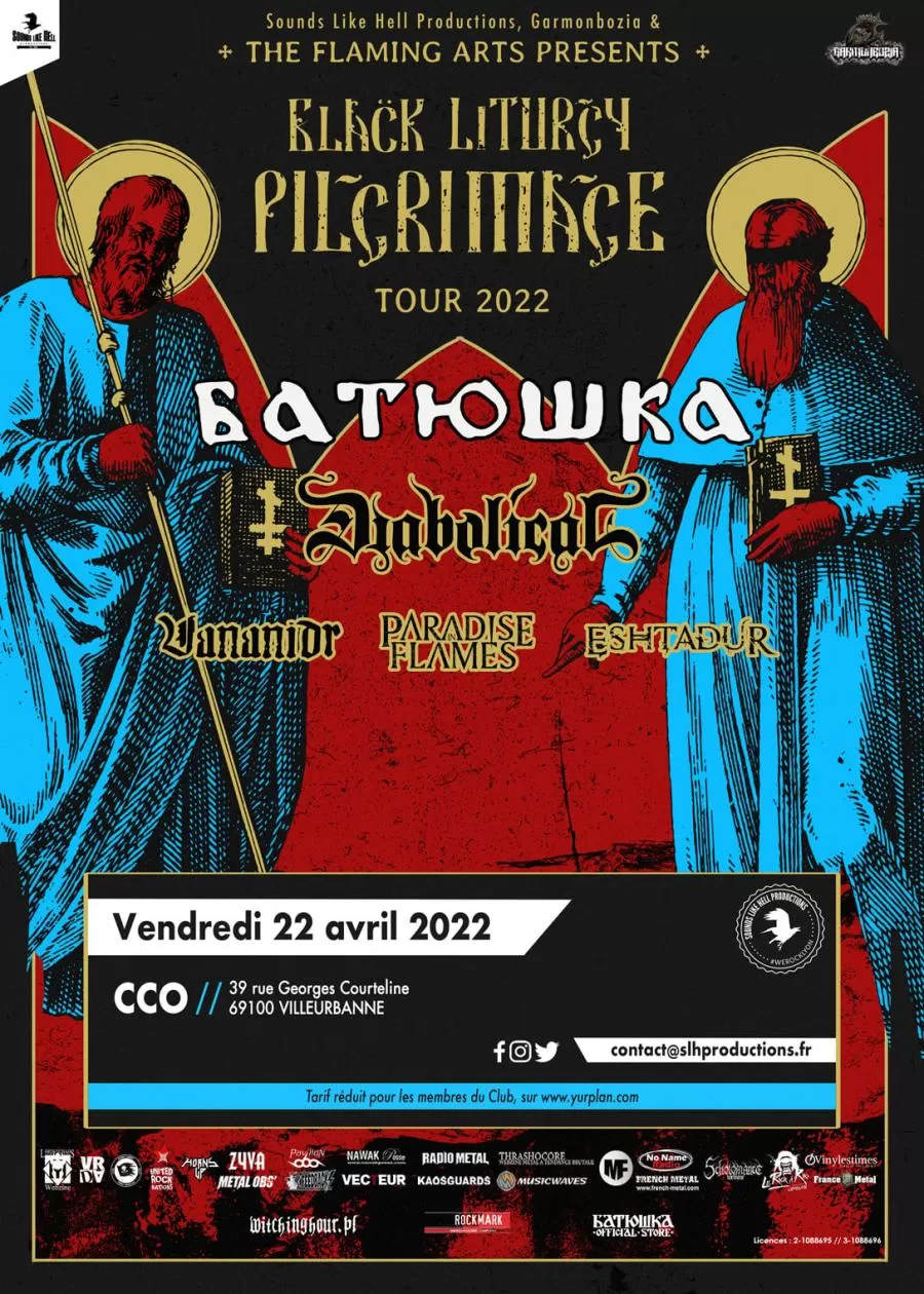 Concert Batushka - 22/04/2022 - Villeurbanne - CCO - France