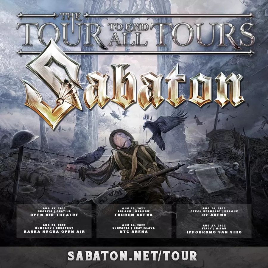 Concert Sabaton - 27/08/2022 - Milano - Ippodromo SNAI San Siro - Italie