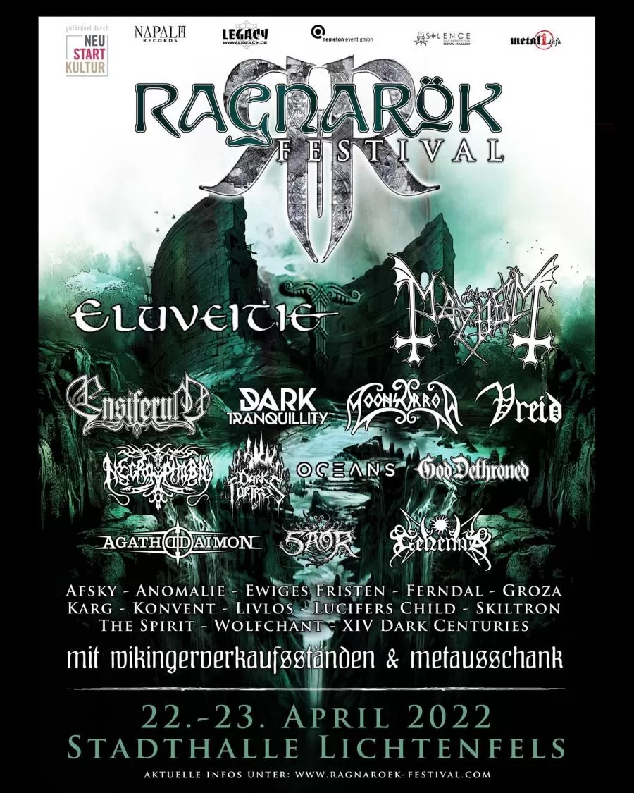 Ragnarök Festival 2022 - 22/04/2022 (3 jours) - Lichtenfels ...