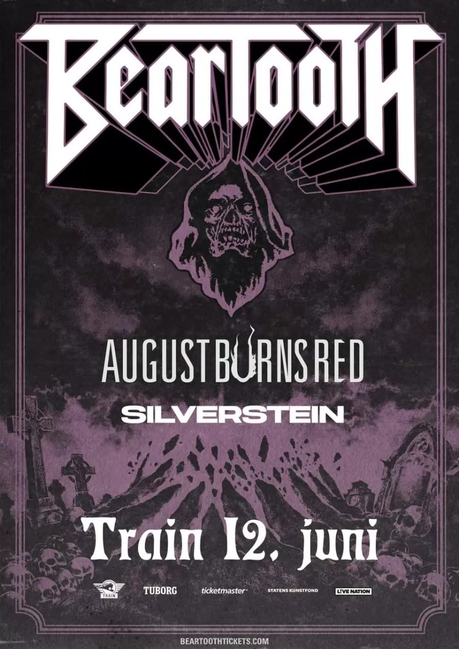 Concert Beartooth - 12/06/2022 - Aarhus - Train - Danemark