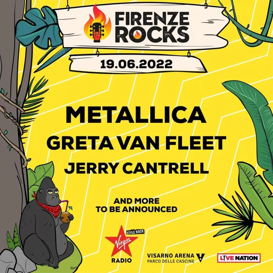 Firenze Rocks 2022 - 16/06/2022 (4 jours) - Firenze - Visarno Arena ...