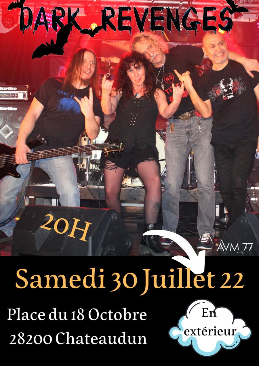 Dark Revenges Live à Chateaudun - Line up