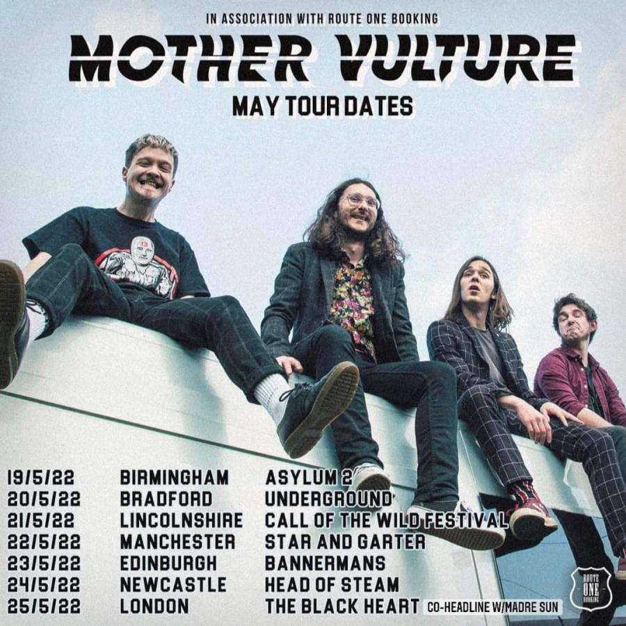 Concert Mother Vulture - 25/05/2022 - London - The Black Heart ...