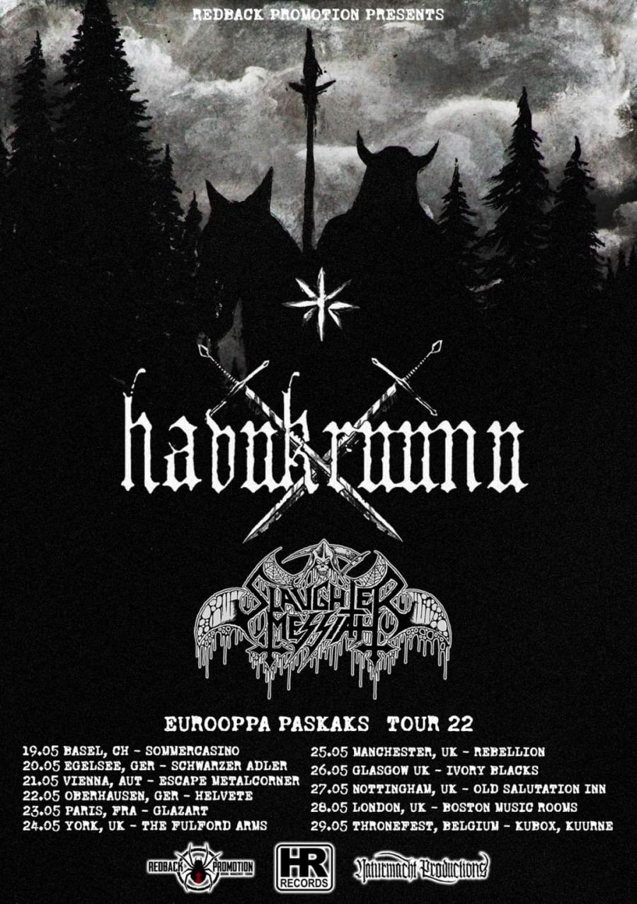 Event Havukruunu + Slaughter Messiah - 25/05/2022 - Manchester ...