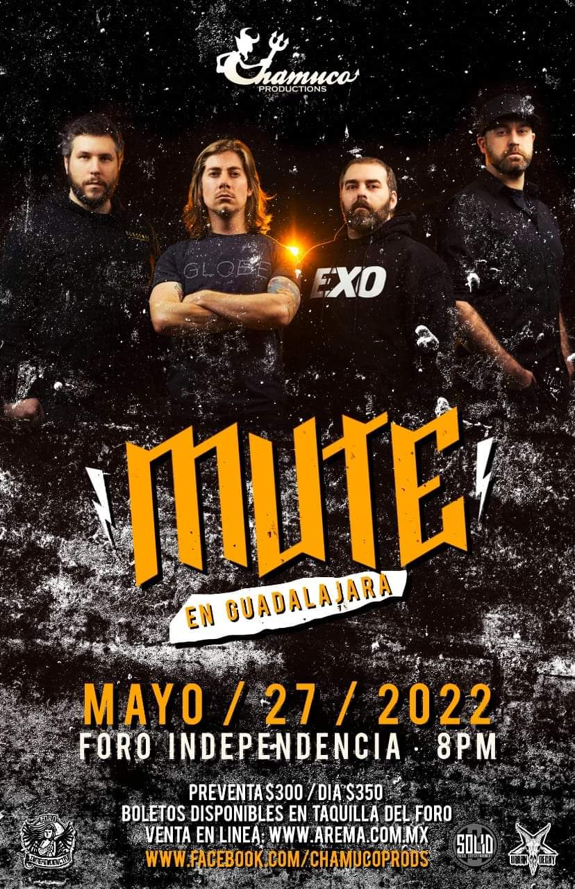 Event Mute - 27/05/2022 - Guadalajara - Foro Independencia - Mexico