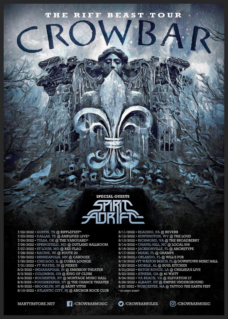 Event Crowbar - 26/07/2022 - Springfield - The Outland - United States