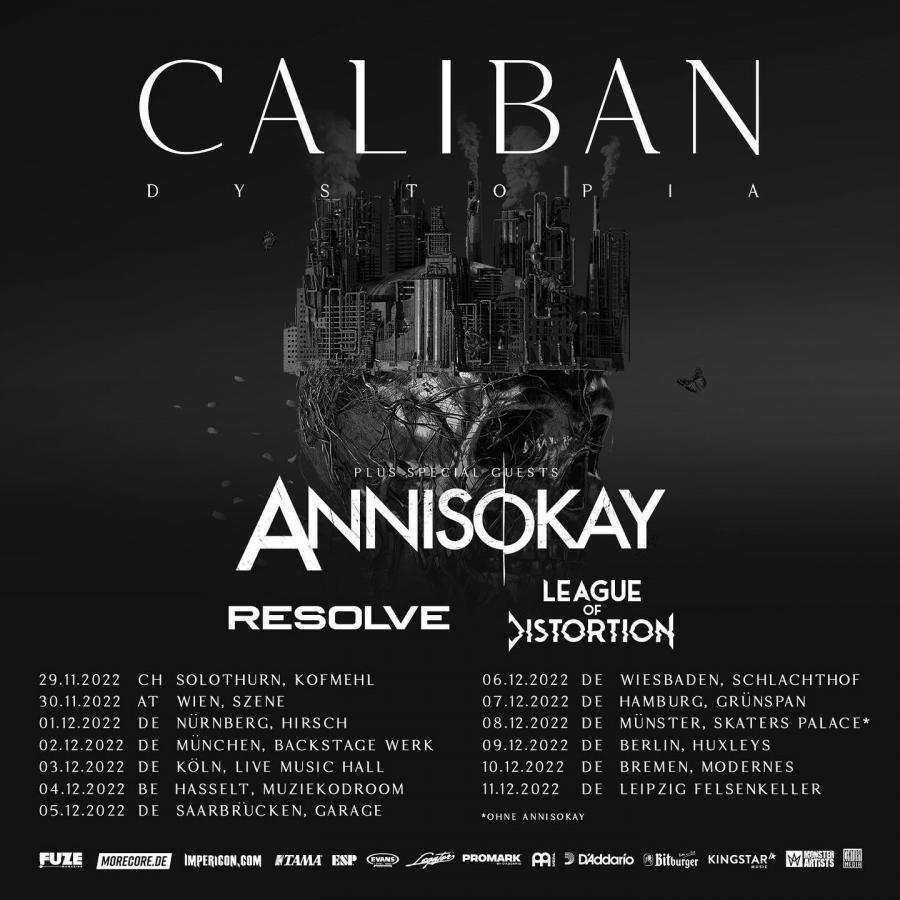 Event Caliban - xx/xx/2022 - Hasselt - Muziekodroom - Belgium