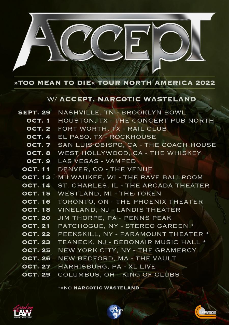 Event Accept - 04/10/2022 - El Paso - Rockhouse - United States