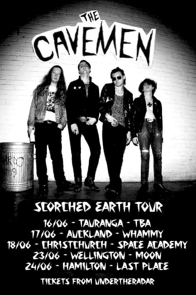 Concert The Cavemen - 24/06/2022 - Hamilton - Last Place - Nouvelle-Zélande