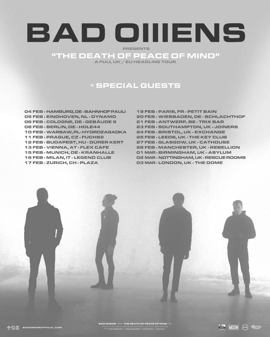 Bad Omens - Tour 2023 - 06/02/2023 - Köln - Nordrhein-Westfalen - Allemagne | Agenda Concerts-Metal