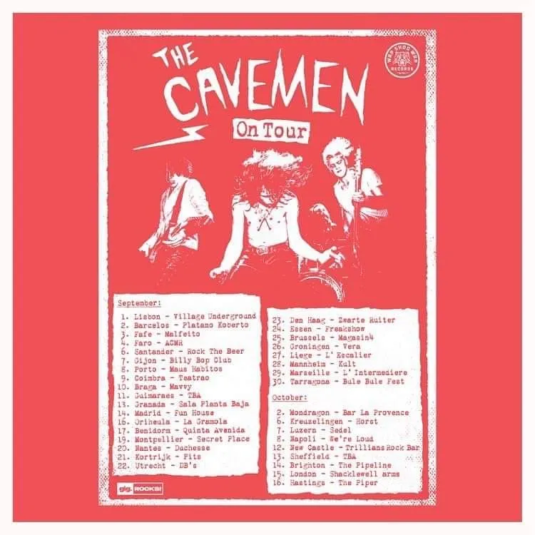 Concert The Cavemen - 07/10/2022 - Lucerne - Sedel - Suisse