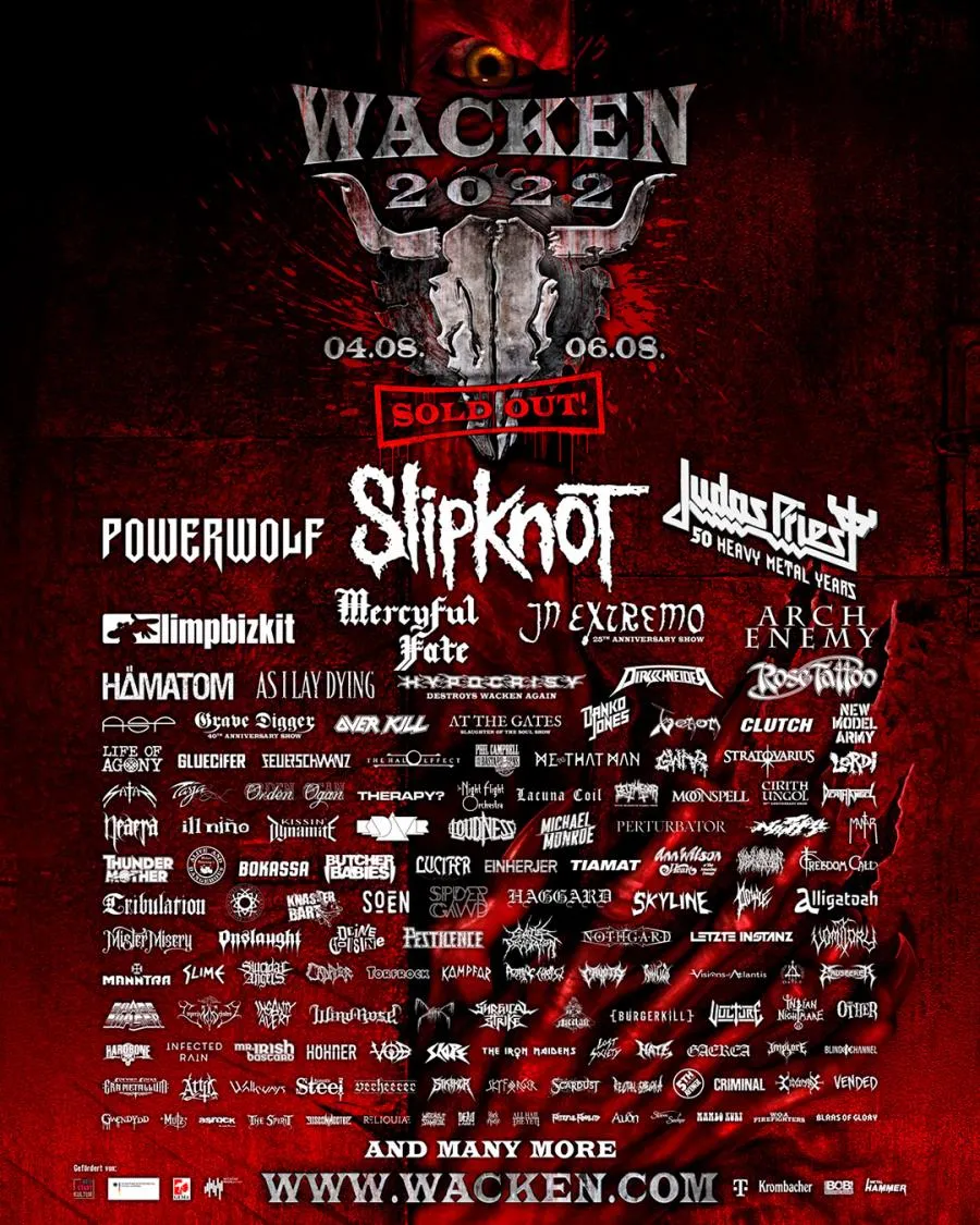 Wacken Open Air 2022 - 04/08/2022 (3 jours) - Wacken - Allemagne