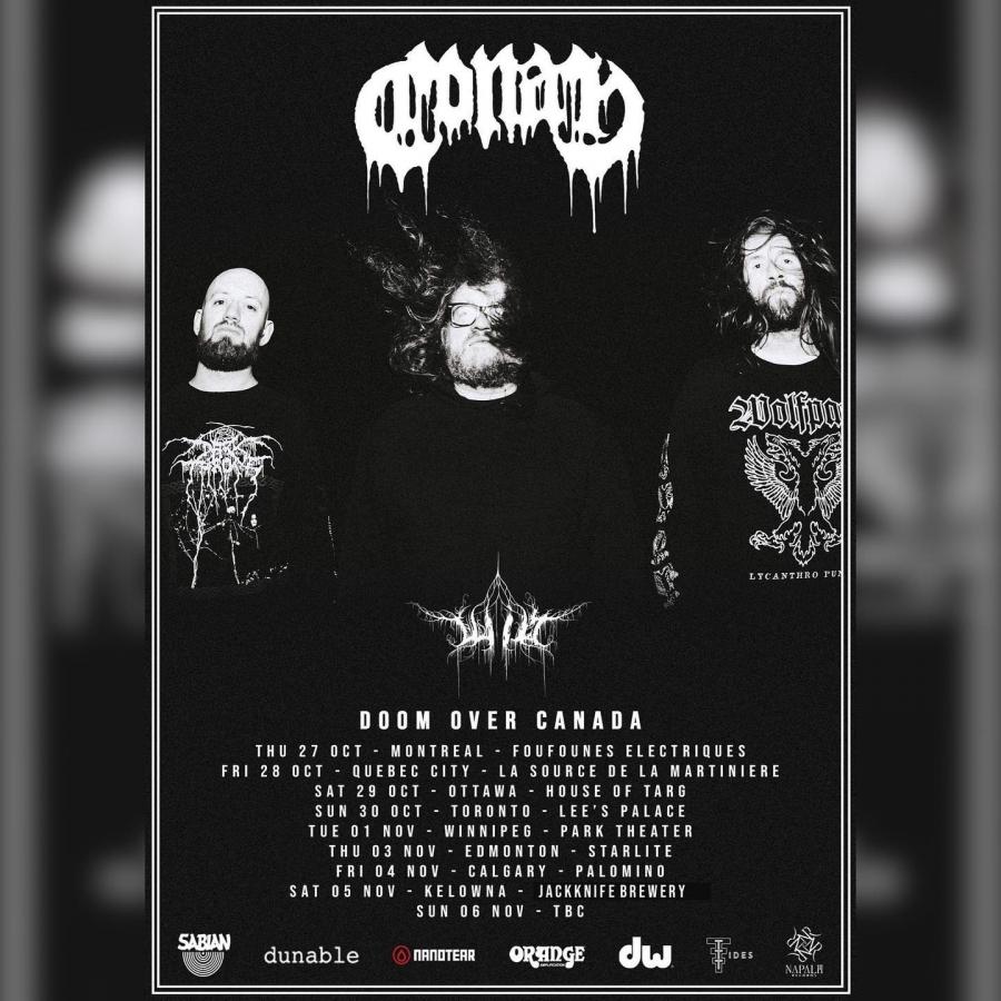 Doom Over Canada 2022 - 03/11/2022 - Edmonton - Starlite Room - Canada