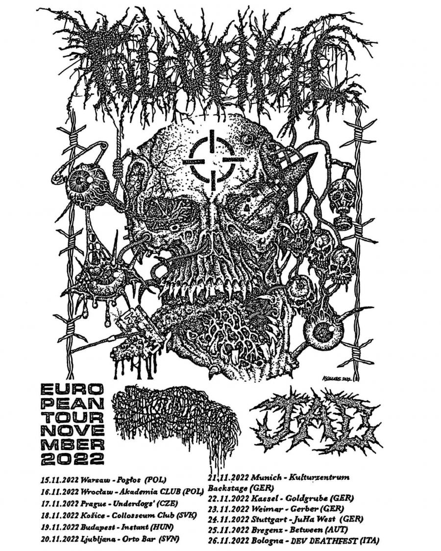 Event Full Of Hell - 20/11/2022 - Ljubljana - Orto Bar - Slovenia