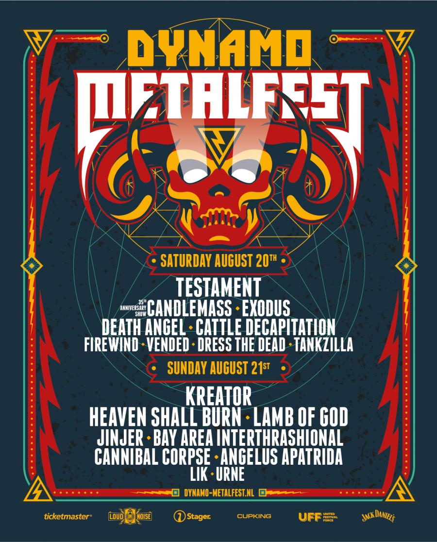 Dynamo Metal Fest 2022 - 20/08/2022 (2 days) - Eindhoven - Netherlands