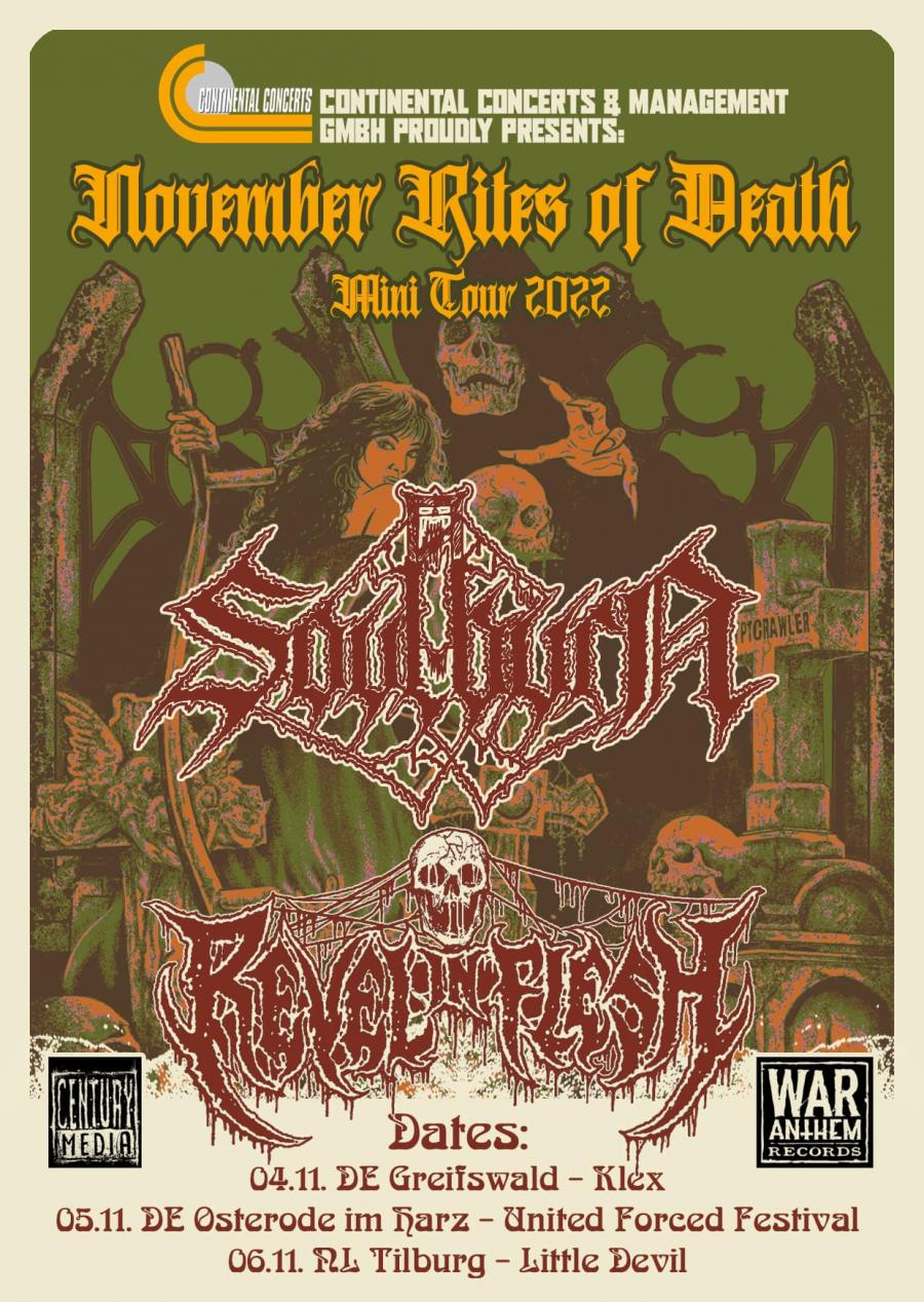 Soulburn + Revel In Flesh - 06/11/2022 - Tilburg - Little Devil ...