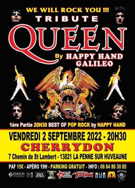 Galileo - A Tribute To Queen - Line up