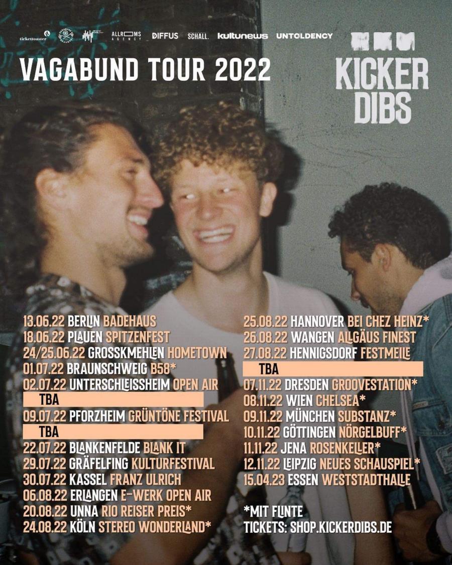 Concert Kicker Dibs - 10/11/2022 - Göttingen - Nörgelbuff - Allemagne