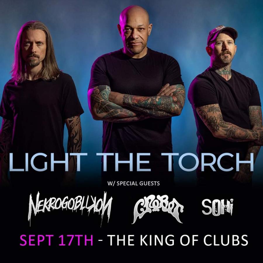 Light The Torch + Nekrogoblikon - 17/09/2022 - Columbus - King of Clubs ...