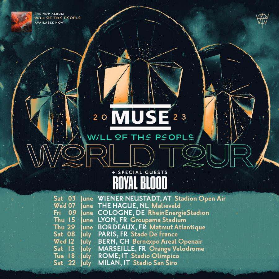 Concert Muse - 22/07/2023 - Milan - Stadio San Siro - Italie