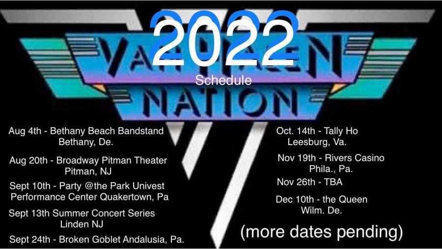 Event Van Halen Nation - 10/12/2022 - Wilmington - The Queen - United ...