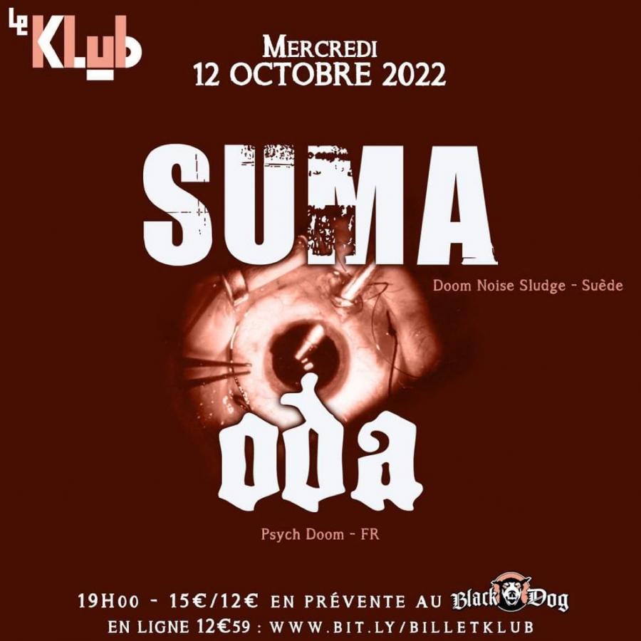 Suma & Oda - 12/10/2022 - Paris - Le Klub - France