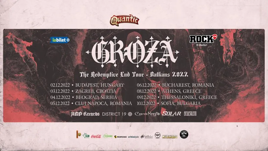 Concert Groza - 06/12/2022 - Bucharest - Quantic - Roumanie