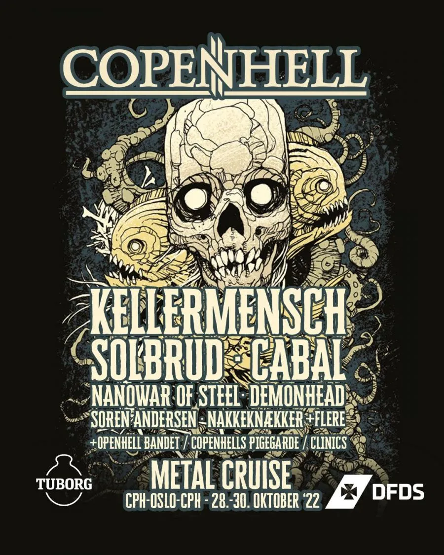 Copenhell Metal Cruise 2022 - 28/10/2022 (3 jours) - Copenhagen - Danemark