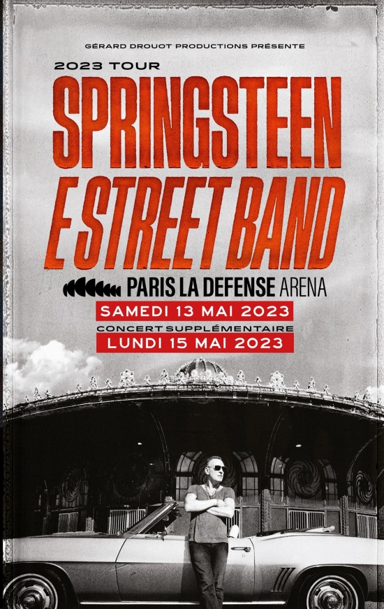 Bruce Springsteen - 13/05/2023 - Paris (Nanterre) - Paris La Défense ...