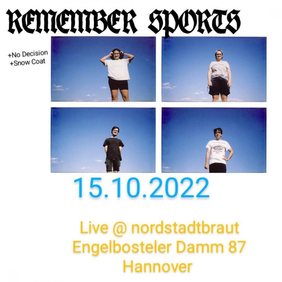 Event Remember Sports - 15/10/2022 - Hannover - Nordstadtbraut - Germany