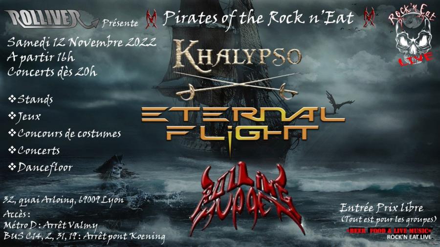 Pirates of the Rock n'Eat ! - 12/11/2022 - Lyon - Rock N Eat - France