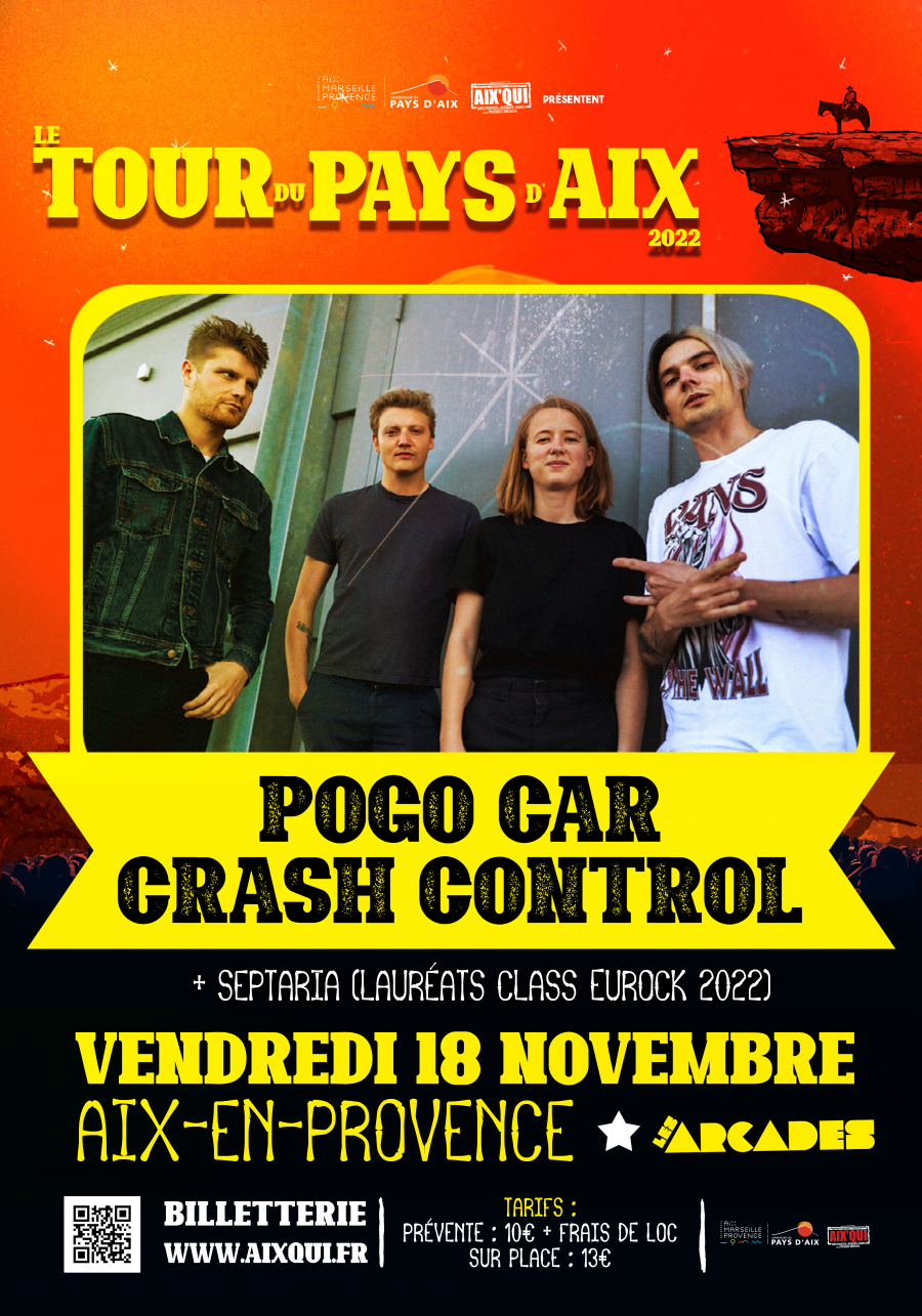 Pogo Car Crash Control + Septaria - 18/11/2022 - Aix-en-Provence - Les ...