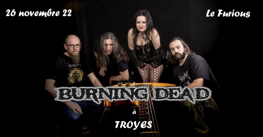 Burning Dead au Furious - 26/11/2022 - Troyes - Le Furious 3 - France