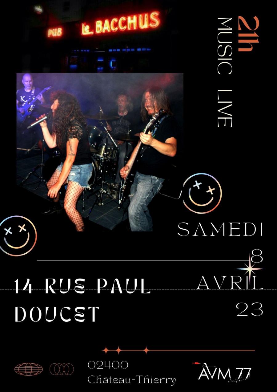 Dark Revenges Live Au Bacchus - 08/04/2023 - Château-Thierry - Pub le ...