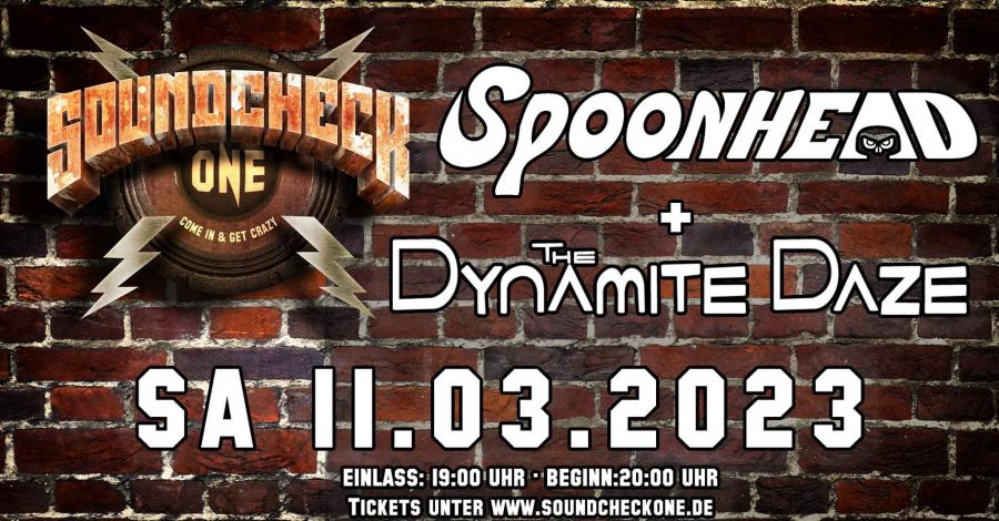 Spoonhead + The Dynamite Daze - 11/03/2023 - Waldbronn - Soundcheck One - Germany