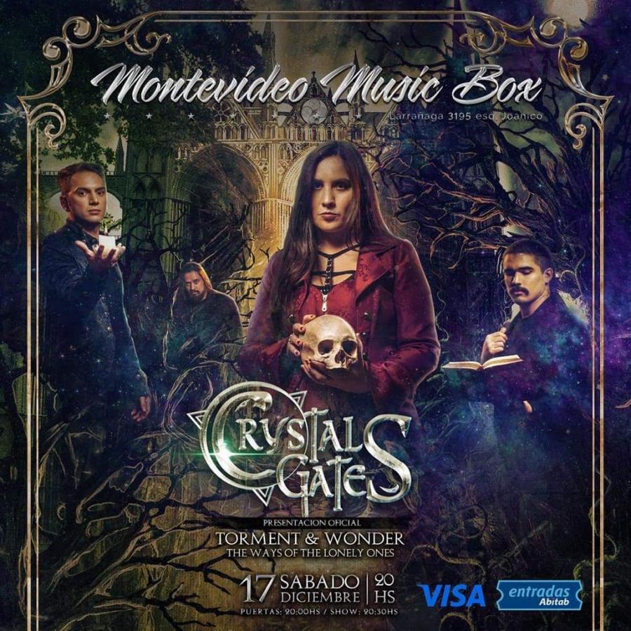 Event Crystal Gates - 17/12/2022 - Montevideo - Montevideo Music Box ...