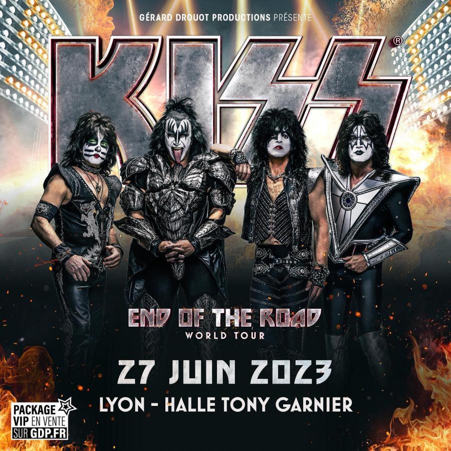 Concert Kiss - 27/06/2023 - Lyon - Halle Tony Garnier - France